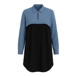 Modamihram Tunika Damen Gr&ouml;&szlig;e XS/S royalblau / schwarz