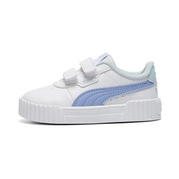 Puma Sneaker 'Carina 3.0' M&auml;dchen Gr&ouml;&szlig;e 19 royalblau / mint / wei&szlig;