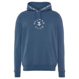 Delmao Sweatshirt Herren Gr&ouml;&szlig;e L blau / wei&szlig;