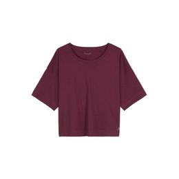 Marc O'Polo Marc O'polo Crop-Top ' Mix N Match Cotton ' Damen Gr&ouml;&szlig;e XS bordeaux