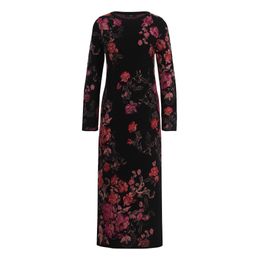 IVKO Strickkleid 'Furnishing Florals' Damen Gr&ouml;&szlig;e S dunkelbraun