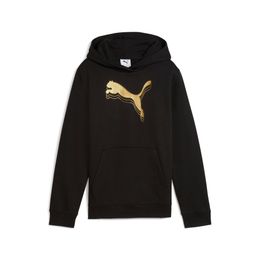 Puma Sweatshirt 'Essential' Jungen Gr&ouml;&szlig;e 164 gold / schwarz