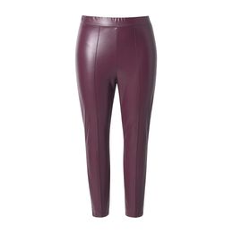 Ulla Popken Leggings Damen Gr&ouml;&szlig;e 4XL/5XL pflaume