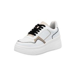 Rieker Sneaker Damen Gr&ouml;&szlig;e 37 hellbeige / cappuccino / schwarz / wei&szlig;