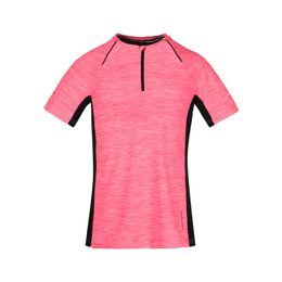 Endurance Funktionsshirt 'Deny Activ' Damen Gr&ouml;&szlig;e 4XL pinkmeliert / schwarz