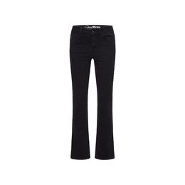 SOCCX Flared Jeans PA:LA Regular Fit Damen Gr&ouml;&szlig;e 31 schwarz