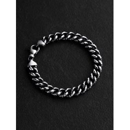 Reytel Armband 'CRUMPLED' Herren Gr&ouml;&szlig;e 23 cm silber