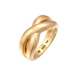 Elli Premium Ring Damen Gr&ouml;&szlig;e 52 gold