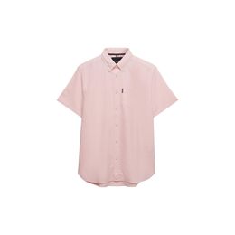 Superdry & Co Hemd 'Essentials' Herren Gr&ouml;&szlig;e M marine / ros&eacute;
