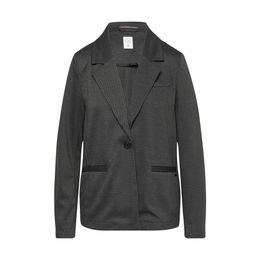 QS Blazer Damen Gr&ouml;&szlig;e 38 grau / schwarz
