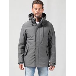 GABBIANO Winterparka 'Winter Parka Canvas Jacket' Herren Gr&ouml;&szlig;e S grau