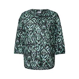 Cecil Bluse Damen Gr&ouml;&szlig;e L mint / dunkelgr&uuml;n / schwarz