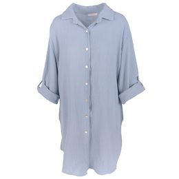Seasons Of April Bluse 'Jessy' Damen Gr&ouml;&szlig;e XS/XL taubenblau