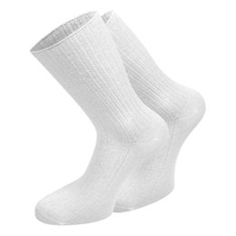 Normani Arztsocken Damen Gr&ouml;&szlig;e 47/50 wei&szlig;