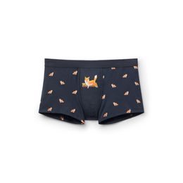 Iuman Intimissimi Uomo Boxershorts Herren Gr&ouml;&szlig;e XL navy / orange / wei&szlig;