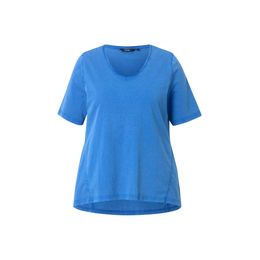 Ulla Popken Shirt Damen Gr&ouml;&szlig;e L/XL blau