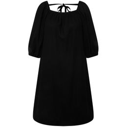 Ulla Popken Kleid Damen Gr&ouml;&szlig;e 46/48 schwarz Winterkleid