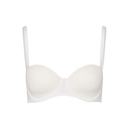 Hanro Schalen-BH ' Allure Bandeau ' Damen Gr&ouml;&szlig;e 70 offwhite