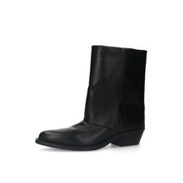 Manfield Cowboystiefel Damen Gr&ouml;&szlig;e 40 schwarz Winterschuhe