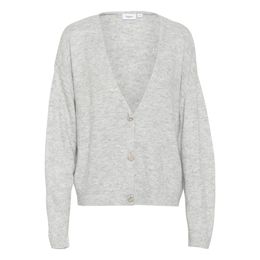Saint Tropez Strickjacke 'Haya' Damen Gr&ouml;&szlig;e M grau