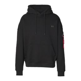 Alpha Industries Sweatshirt 'Essentials' Herren Gr&ouml;&szlig;e M rot / schwarz / wei&szlig;