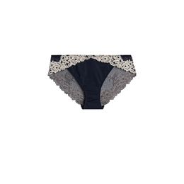 Intimissimi Slip 'Pretty Flowers' Damen Gr&ouml;&szlig;e M navy / wei&szlig;