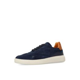 Manfield Sneaker Herren Gr&ouml;&szlig;e 46 navy / braun