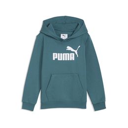 Puma Sweatshirt 'Ess No. 1' Jungen Gr&ouml;&szlig;e 122 petrol / wei&szlig;