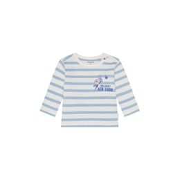 Noppies Shirt Jungen Gr&ouml;&szlig;e 92 hellblau / dunkelblau / offwhite
