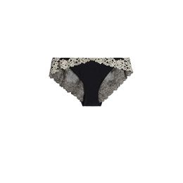 Intimissimi Slip 'Pretty Flowers' Damen Gr&ouml;&szlig;e L schwarz / wei&szlig;