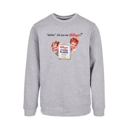F4NT4STIC Sweatshirt 'Kellogg's Corn Flakes Vintage Kids Advert' Herren Gr&ouml;&szlig;e XL grau