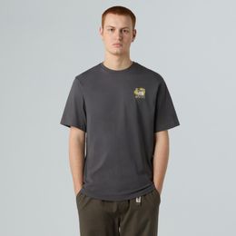 The North Face T-Shirt Herren Gr&ouml;&szlig;e S gelb / dunkelgrau / gr&uuml;n