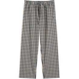 Marc O'Polo Marc O'polo Pyjamahose ' Cozy Flannel ' Herren Gr&ouml;&szlig;e XL creme / navy