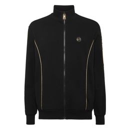 Plein Sport &Uuml;bergangsjacke Herren Gr&ouml;&szlig;e XXXL schwarz / wei&szlig;