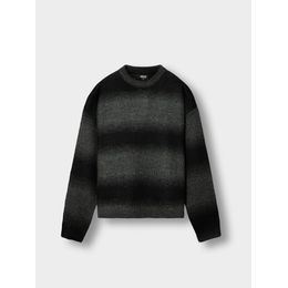 Burocs Pullover 'Knit Gradient' Herren Gr&ouml;&szlig;e M schwarz
