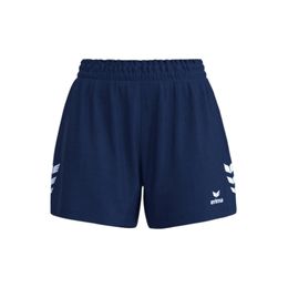 Erima Sportshorts 'Celebrate 125' Damen Gr&ouml;&szlig;e M dunkelblau / wei&szlig;