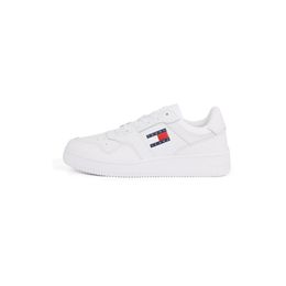 Tommy Jeans Sneaker 'Retro Basket Ess Meg 3A3' Damen Gr&ouml;&szlig;e 41 marine / rot / wei&szlig;