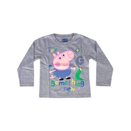 Peppa Pig Shirt 'George' Jungen Gr&ouml;&szlig;e 92 grau