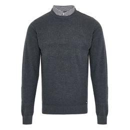 Threadbare. Threadbare Pullover 'Andy' Herren Gr&ouml;&szlig;e S dunkelgrau / schwarz / wei&szlig;