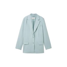 Tom Tailor Blazer Damen Gr&ouml;&szlig;e 46 hellblau