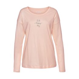 Vivance Schlafshirt 'Dreams' Damen Gr&ouml;&szlig;e XXS/XS anthrazit / ros&eacute;
