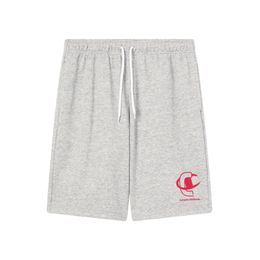 Champion Authentic Athletic Apparel Shorts Herren Gr&ouml;&szlig;e 33 graumeliert / cranberry