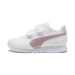 Puma Sneaker 'ST Runner V4' M&auml;dchen Gr&ouml;&szlig;e 28 pink / hellpink / wei&szlig;
