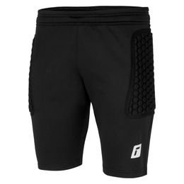 Reusch Sporthose 'Contest II Short Advance Junior' Jungen Gr&ouml;&szlig;e 164 schwarz / silber