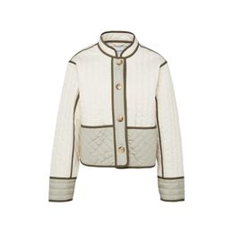 comma, COMMA Jacke Damen Gr&ouml;&szlig;e XL creme / oliv / hellgr&uuml;n