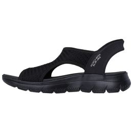 Skechers Sandale Damen Gr&ouml;&szlig;e 39 hellgrau / schwarz