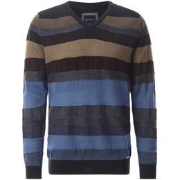 Babista Pullover 'Solemarli' Herren Gr&ouml;&szlig;e XL blau / marine / mokka / dunkelrot