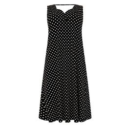 Yoek Kleid ' Polka' Damen Gr&ouml;&szlig;e 38/40 schwarz / wei&szlig; Winterkleid