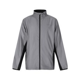 Endurance Laufjacke 'Peelier' Jungen Gr&ouml;&szlig;e 128 grau / schwarz