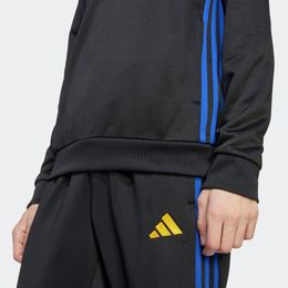 adidas Performance Sportsweatshirt 'Tiro 25 Essentials' Jungen Gr&ouml;&szlig;e 140 blau / schwarzmeliert